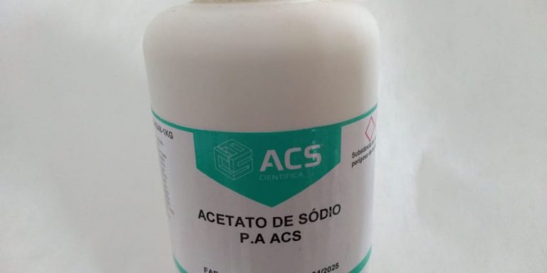 Acetato De Sódio Pa Acs – Fr 1 Kg Marca Acs – Precisão Absoluta